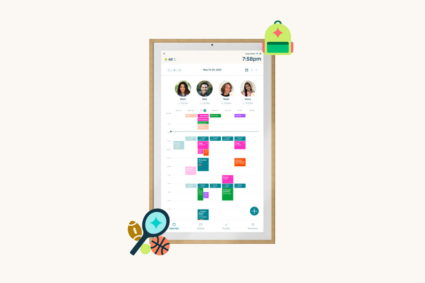 Ditch the Bulletin Board: A Digital Wall Calendar is Best – Hearth Display